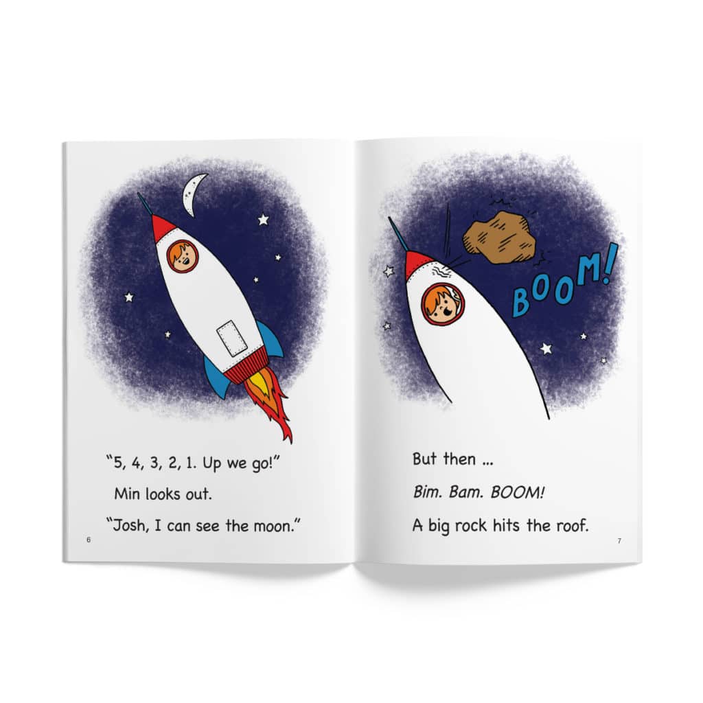 InitiaLit Reader 8.3a Zoom to the Moon! - MultiLit