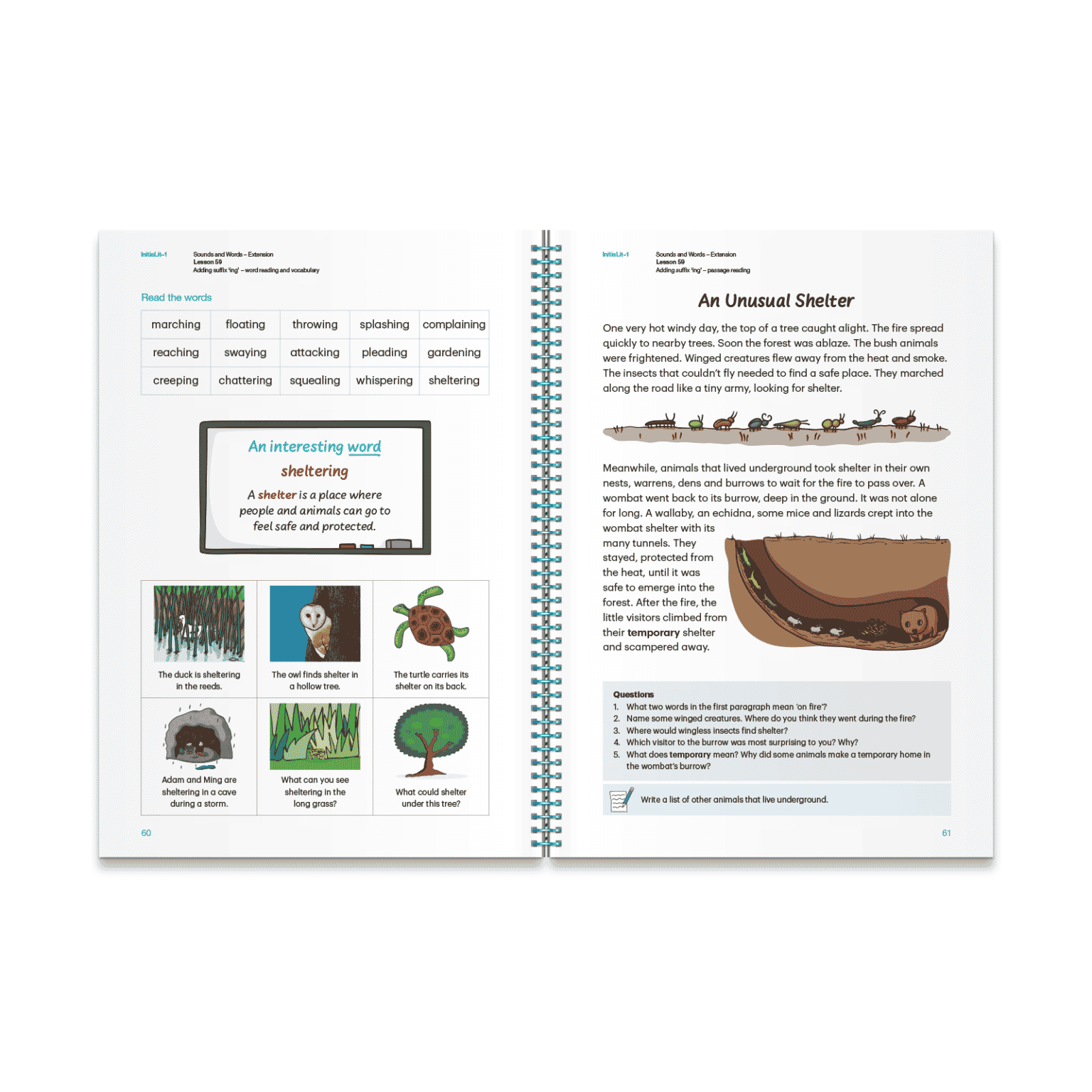 InitiaLit–1 Extension Sounds and Words Book (pack of 6) - MultiLit