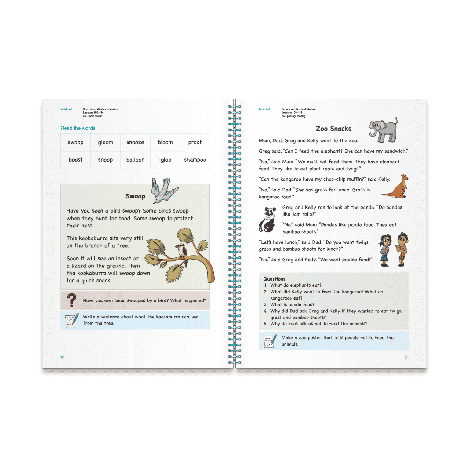 InitiaLit–F Extension Sounds and Words Book (pack of 6) - MultiLit