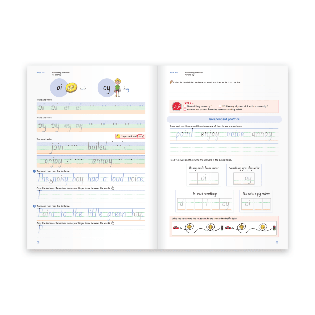 InitiaLit–2 Handwriting Workbook – NSW font (Pack of 5) - MultiLit InitiaLit–2 Handwriting Workbook – NSW font (Pack of 5) - MultiLit