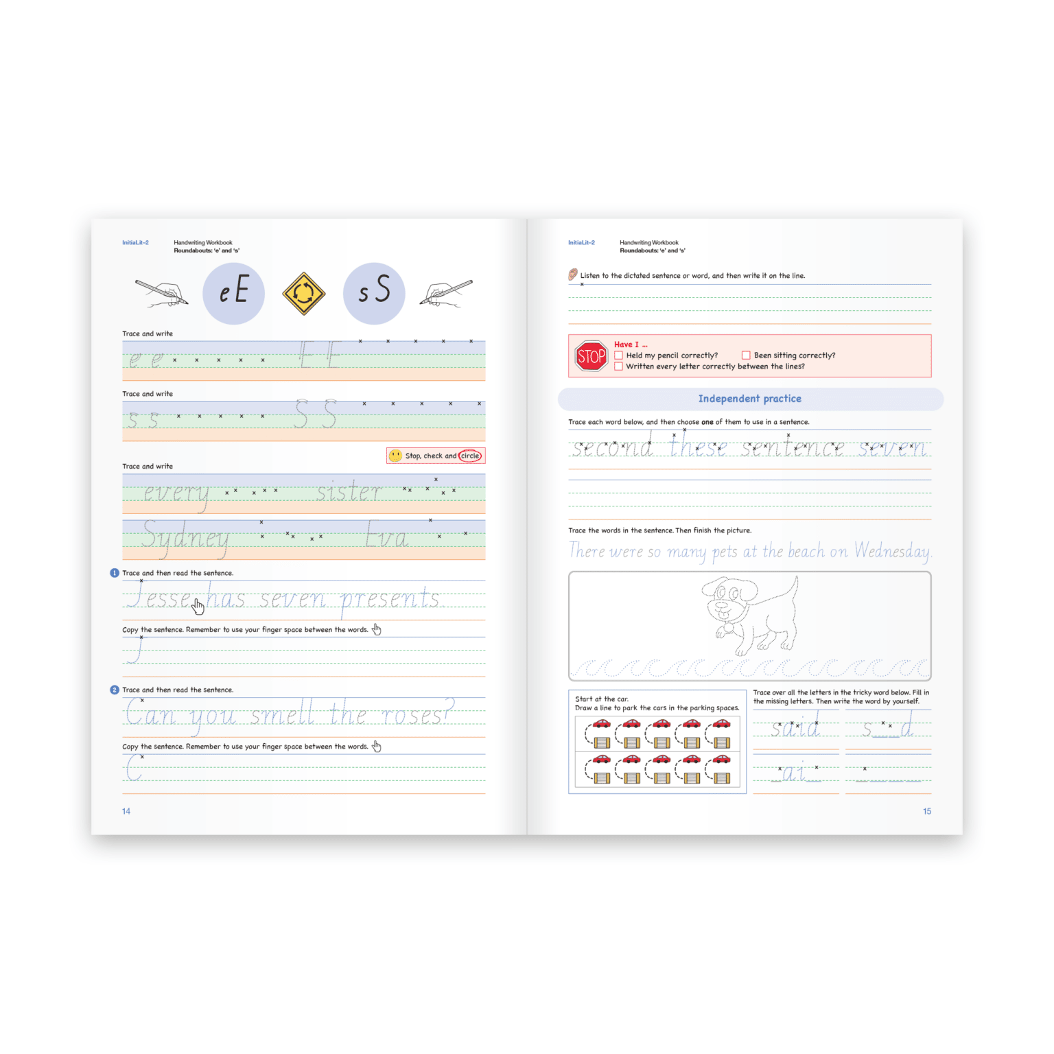 InitiaLit–2 Handwriting Workbook – Qld font (Pack of 5) - MultiLit